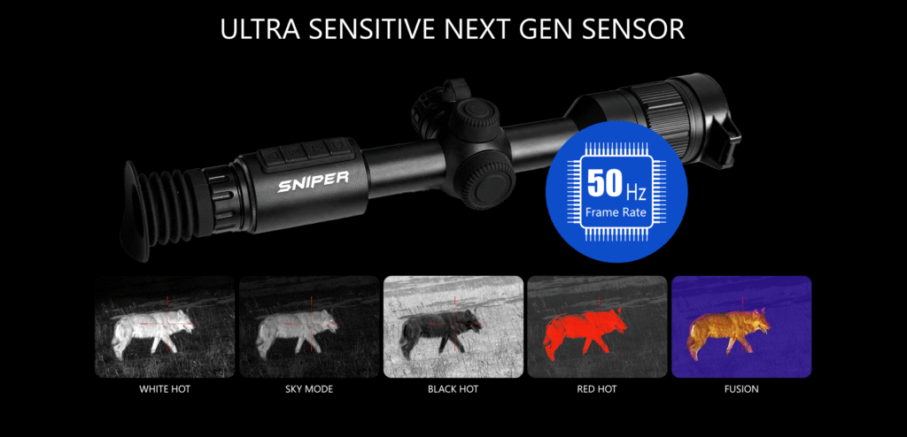 Predator Thermal Optics Sniper 50-384 Thermal Riflescope